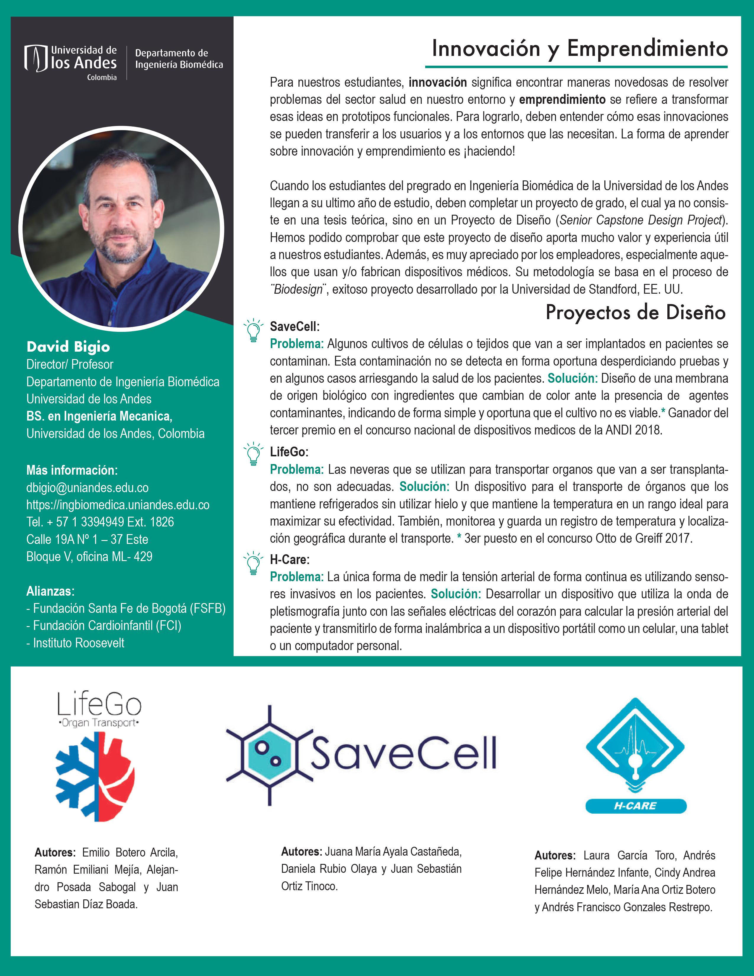 David Bigio | Uniandes